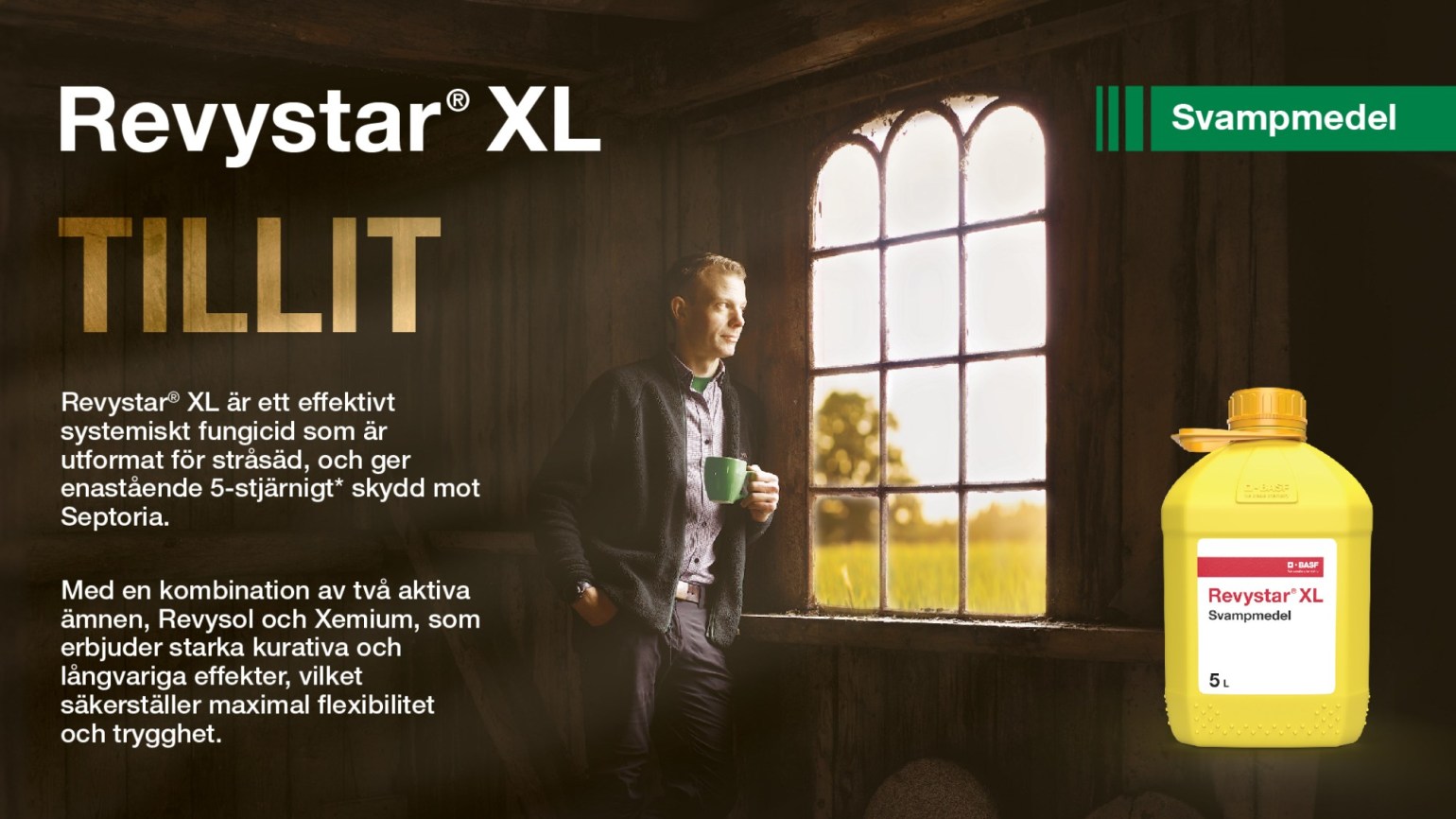 Revystar® XL - säker och trygg svampbekämpning i höstvete med ...